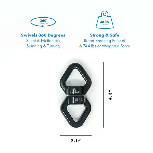 Swing swivel 360 degree rotational device